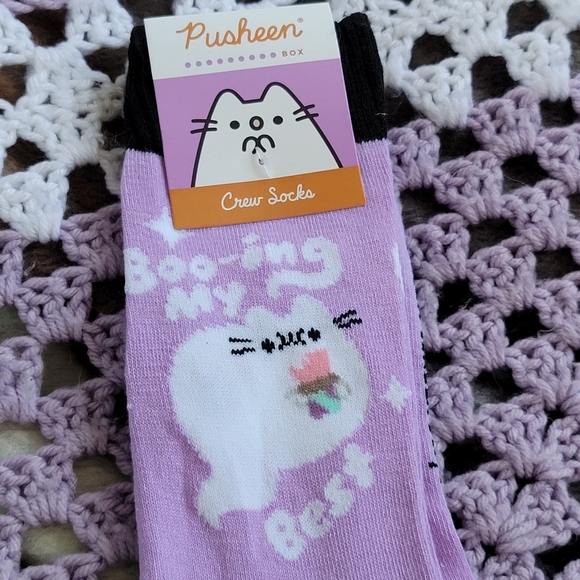 Accessories | Pusheen Boosheen Limited Edition Socks | Poshmark